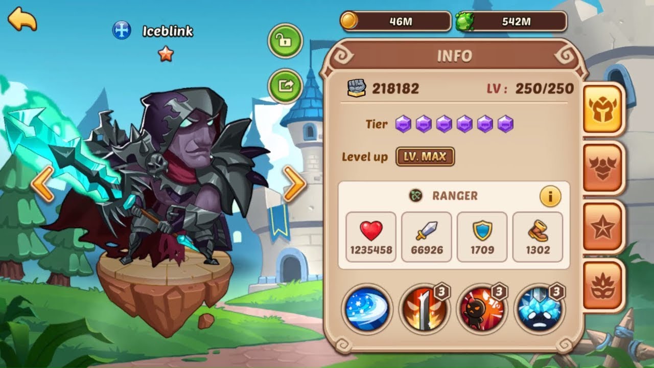 IDle Heroes - Raven/Skin IceBlink - YouTube