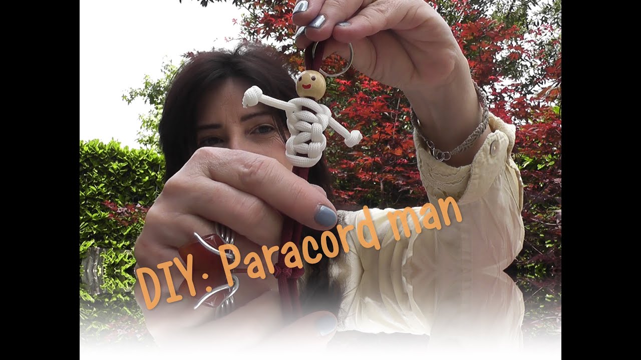 DIY: paracord man - YouTube