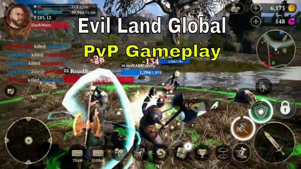 Evil Lands gameplay: PvP Gameplay & Killing The Orc Leader Quest - YouTube