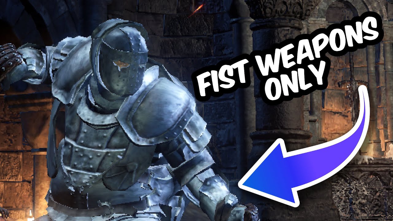I Fought Every DS3 Cinder's Boss With ONLY Fist Weapons - YouTube