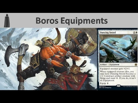 Boros Equipments | MTG Arena Forgotten Realms Standard - YouTube