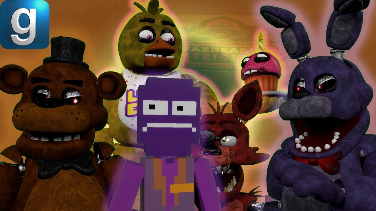 GMOD FNAF | What if FNAF 1 and FNAF 3 swapped? [Night 1] - YouTube
