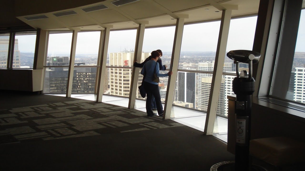 Inside the Calgary Tower (2008) - YouTube