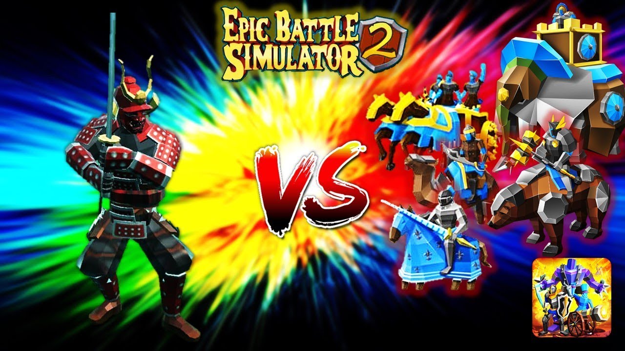 Epic Battle Simulator 2 | 120 SAMURAIS VS EVERY CAVALRY UNIT! - YouTube