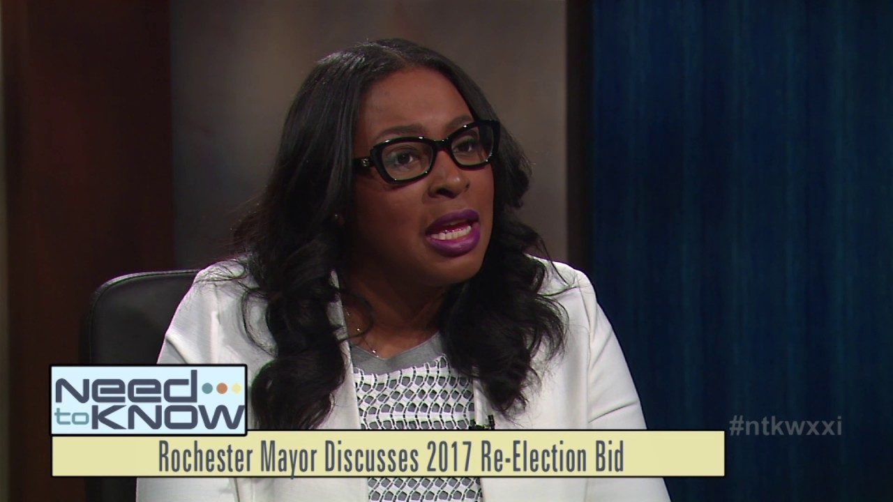 Need to Know | March 23, 2017 | Rochester Mayor Lovely Warren - YouTube