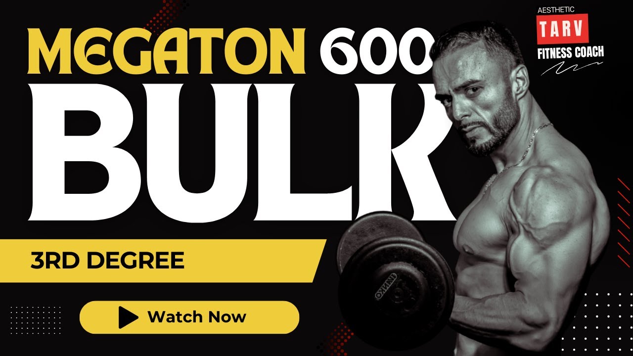 🔴 The bulking steroids You've Been Waiting For | 3rd Degree Megaton 600 ...