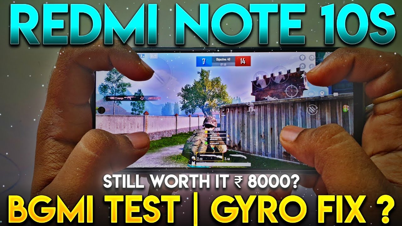 Redmi Note 10S BGMI Review • Gyro Fix ? • Still Worth It In 2023 For ...