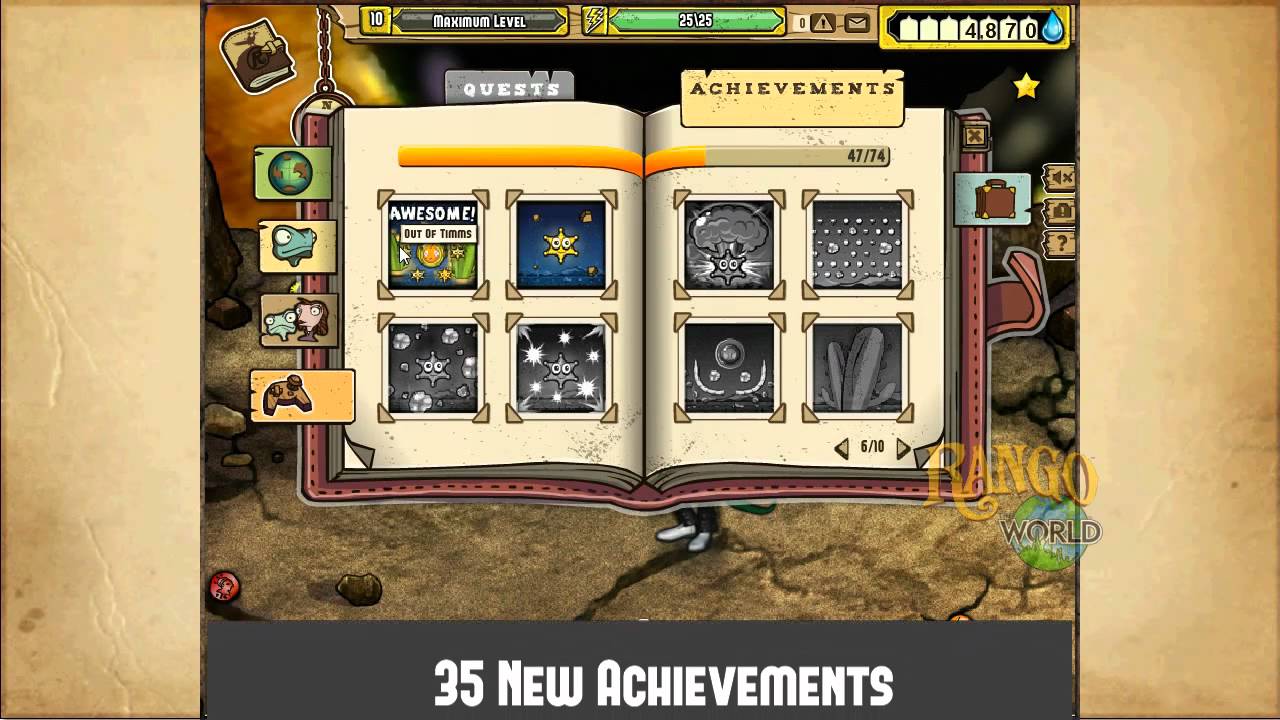 Rango: The World online video game update trailer - PC - YouTube