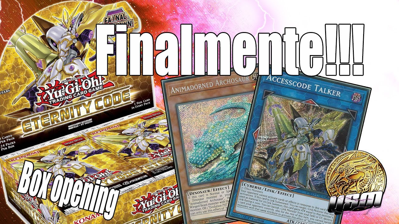 Abriendo una Booster Box de Eternity Code!!! Muy buenos pulls - YouTube