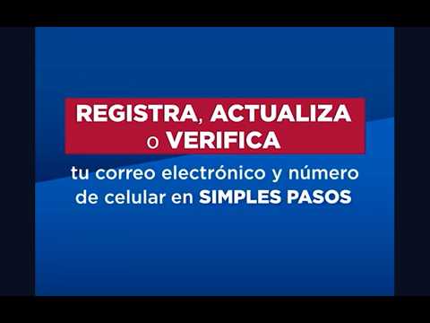 Actualiza y valida tus datos de contacto