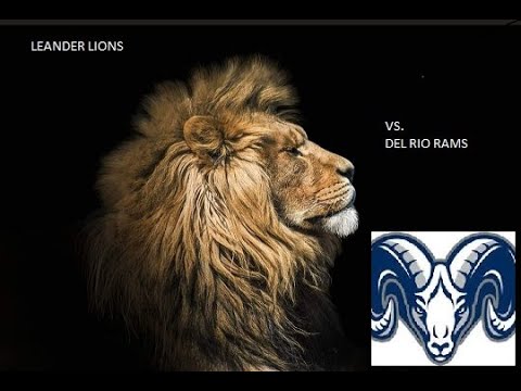 High School Football - Del Rio Rams at Leander Lions - 9/8/2023 - YouTube