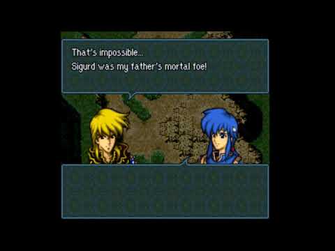 Fire Emblem 4 - Seliph Meets Ares - YouTube