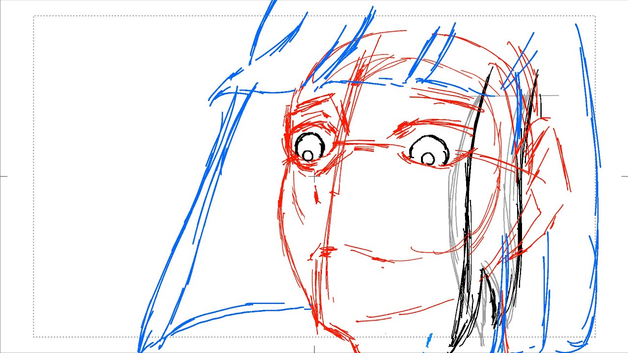How to Animate Series: Hair Folds and Flaps - YouTube