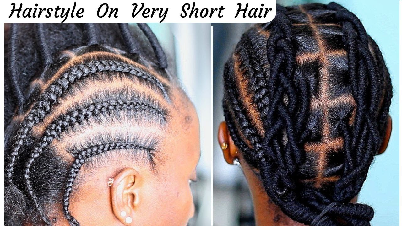 Conrow Hairstyles On Short Hair #naturalhairstyles #protectivestyles ...