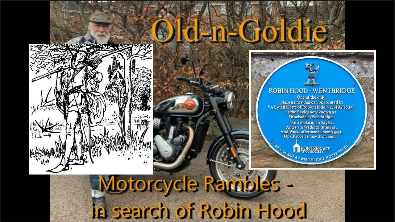Motorcycle Rambles - in search of Robin Hood. - YouTube