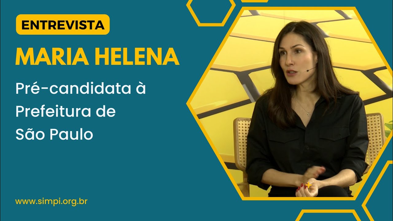 Entrevista: Maria Helena, Pré-candidata á Prefeitura de São Paulo - YouTube