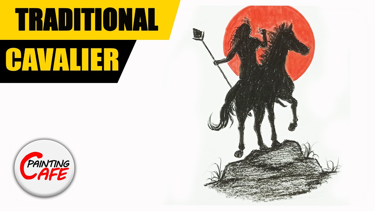 how to draw a cavalier? - YouTube