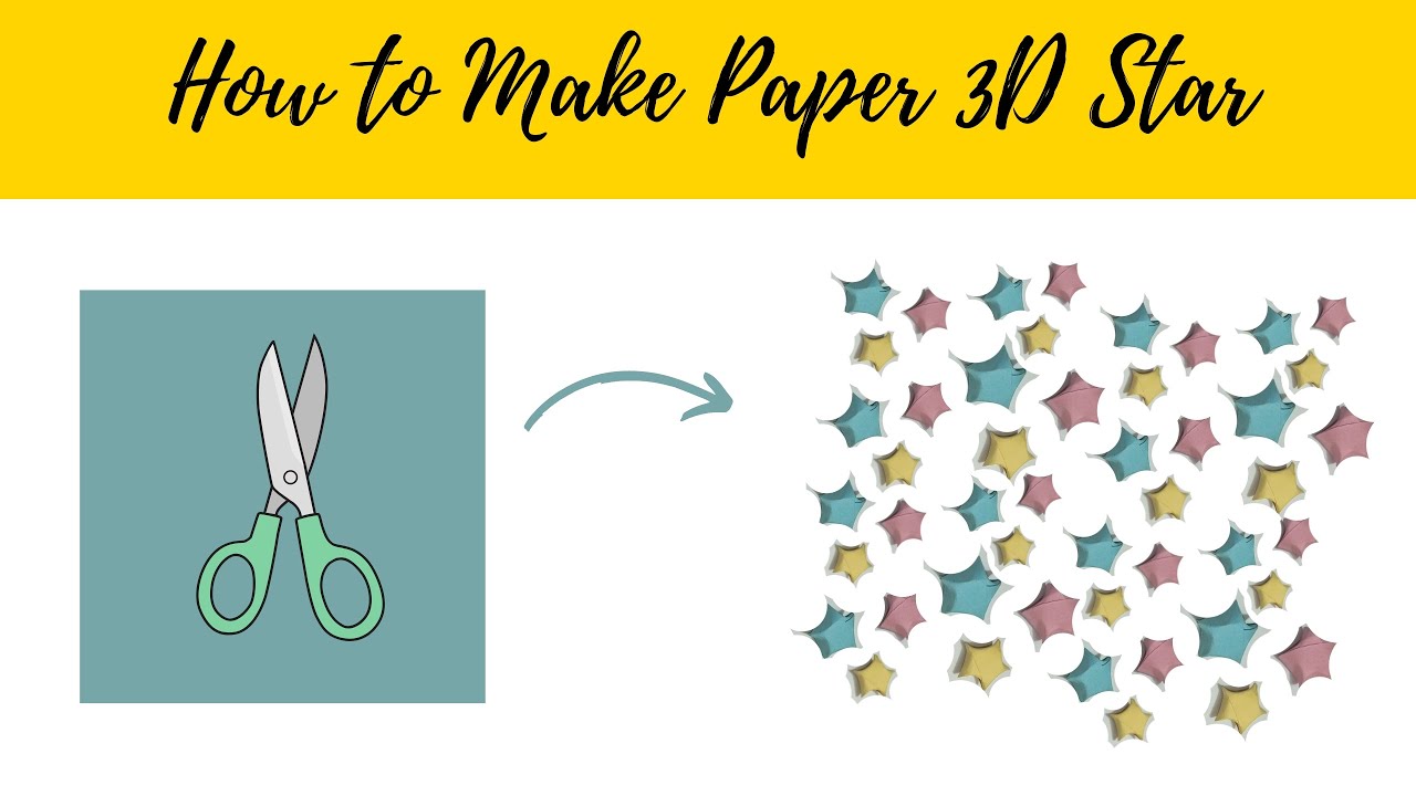 Origami Lucky Star ⭐ | How to Fold | Using Just a Strip of Paper - YouTube
