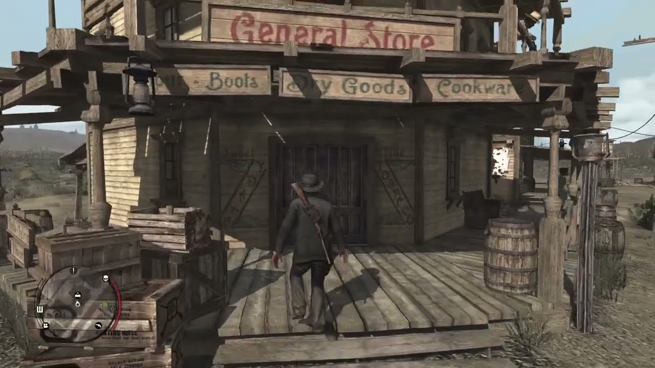 Red Dead Redemption: Shooting At General Store - YouTube
