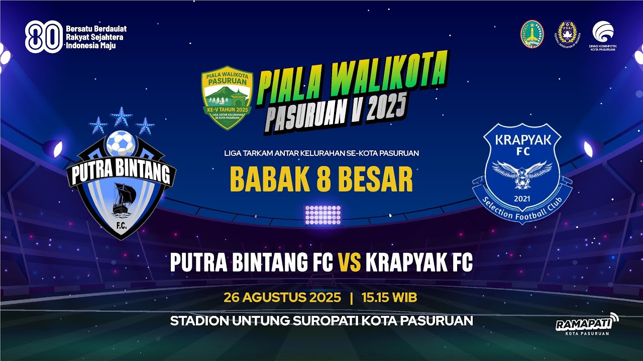 [ LIVE ] LIGA TARKAM 2025 PUTRA BINTANG FC VS KRAPYAK FC - YouTube
