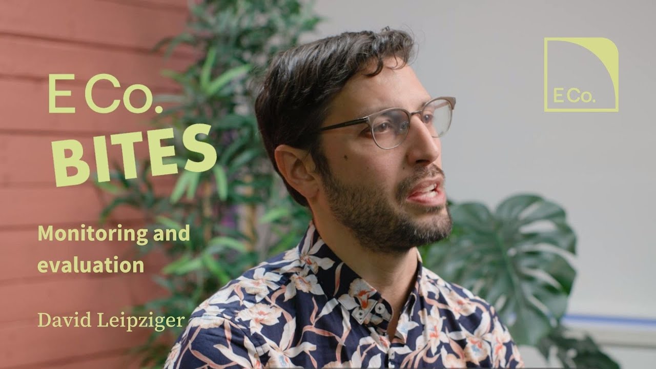 E Co bites: Monitoring and evaluation - YouTube