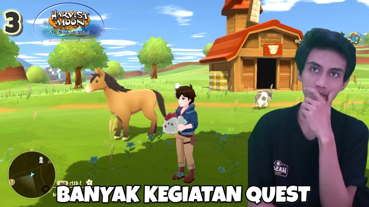 Muter - Muter Dunia - Harvest Moon The Winds of Anthos #3 - YouTube