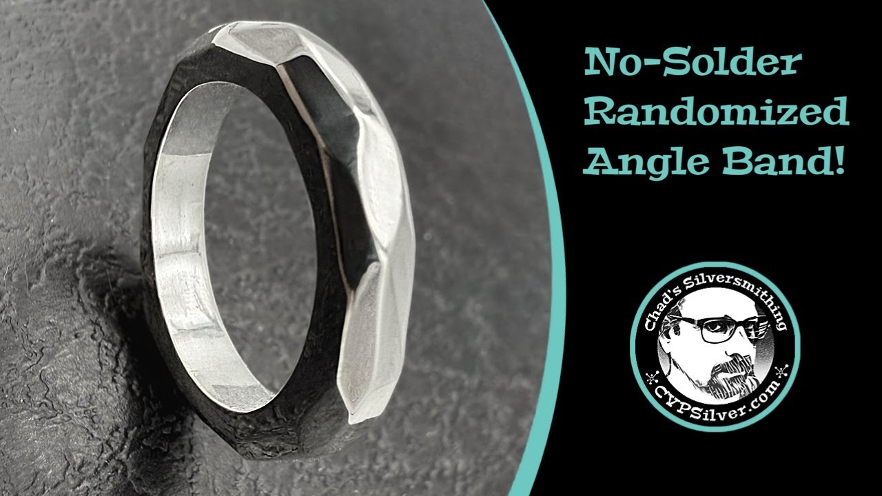Making a Silver Random Angle Band - YouTube