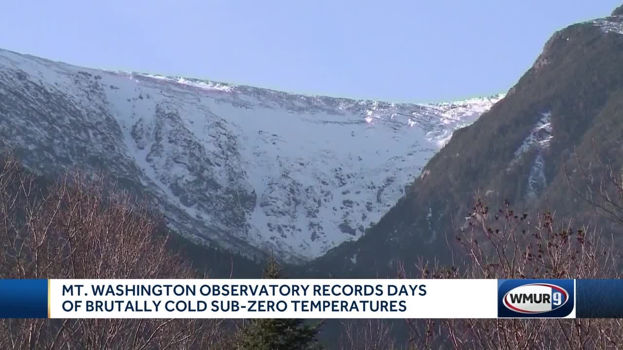 Mt. Washington Observatory records days of brutally cold sub-zero ...