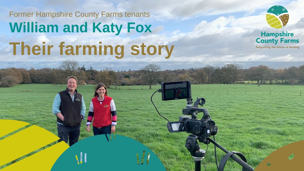 William and Katy Fox: their farming story - YouTube