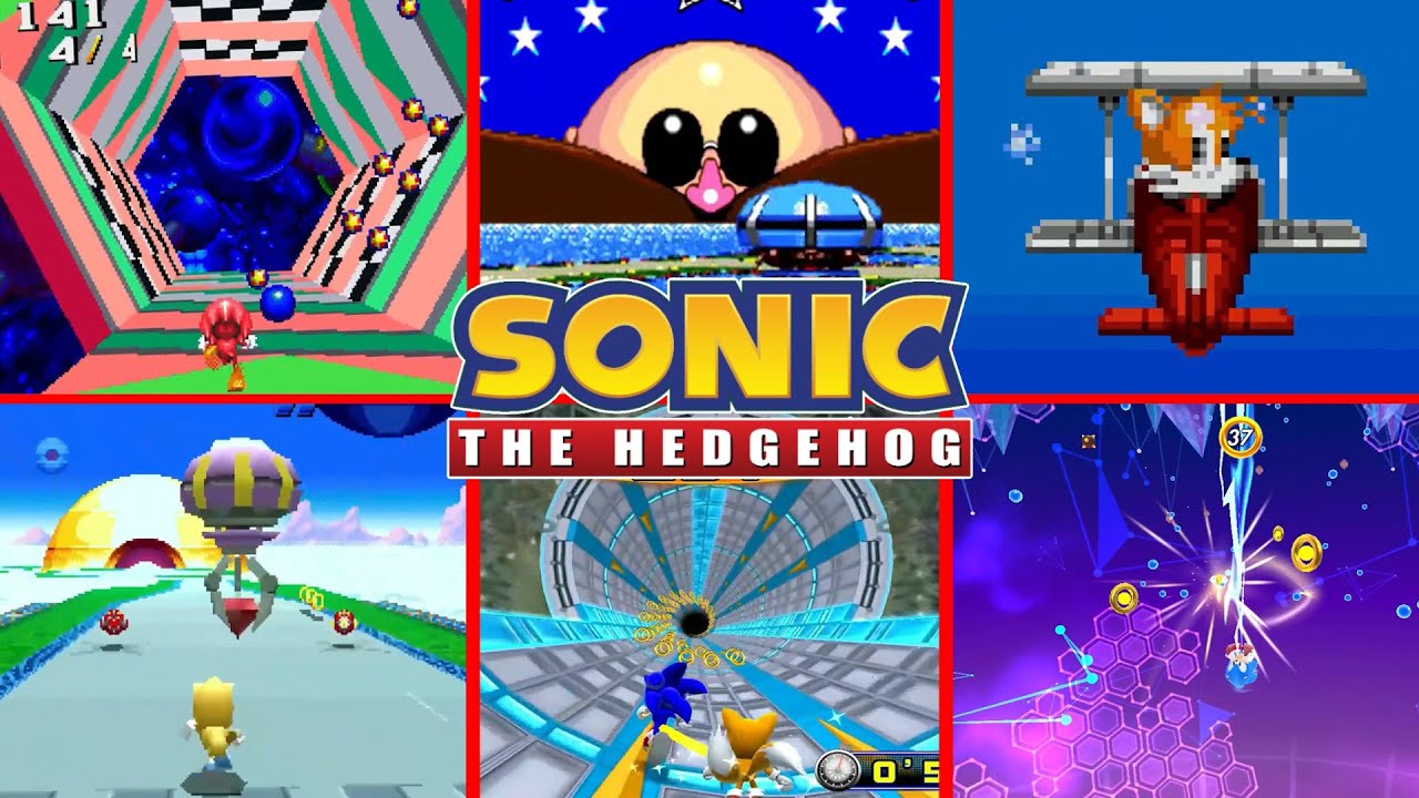 Evolution of Special Stages in Sonic Games (1991-2023) - YouTube