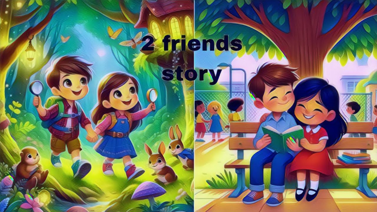 2 friends story 😇 || #stories #friendship #youtube #kidslearning # ...