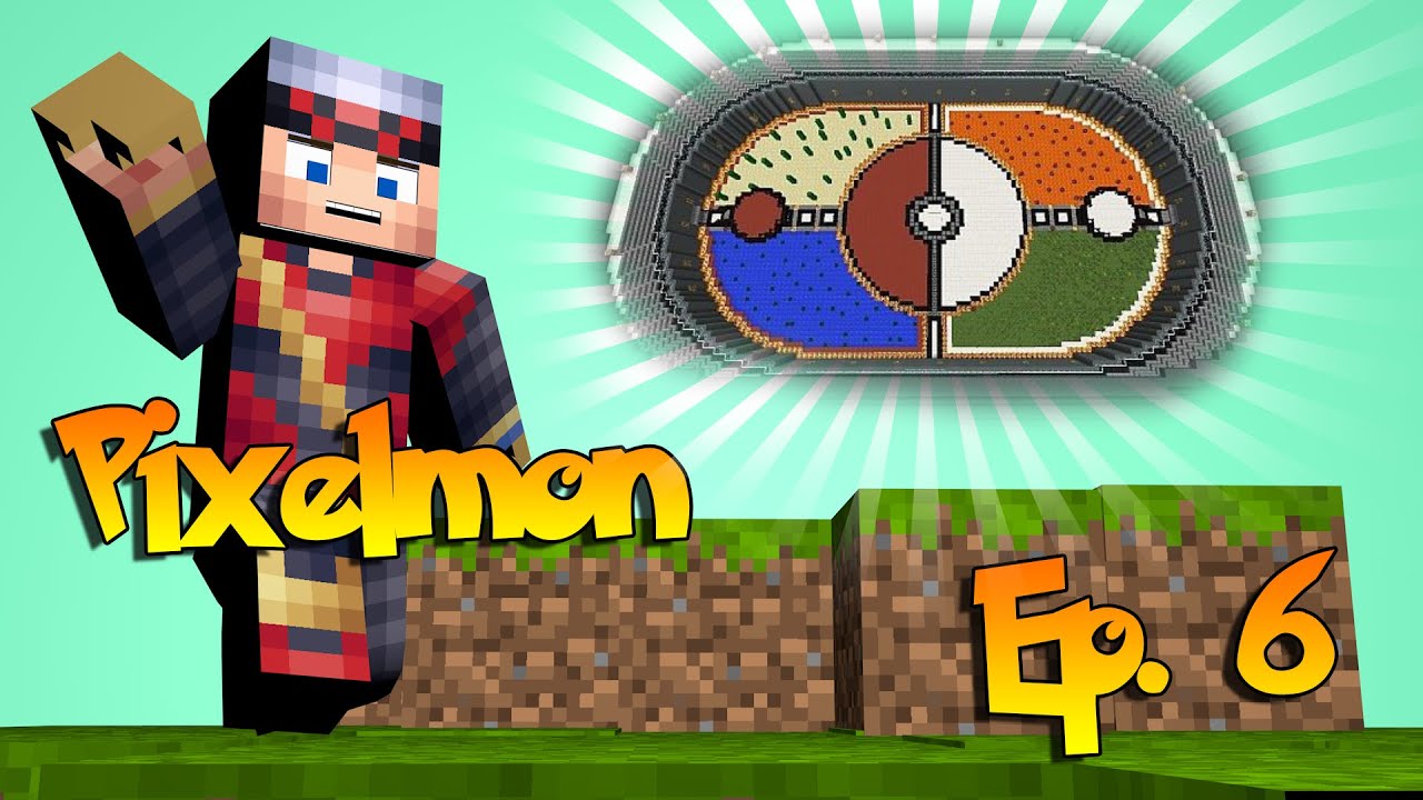 Making A Pokemon Arena! || Pixelmon Donator Server Ep. 6 - YouTube