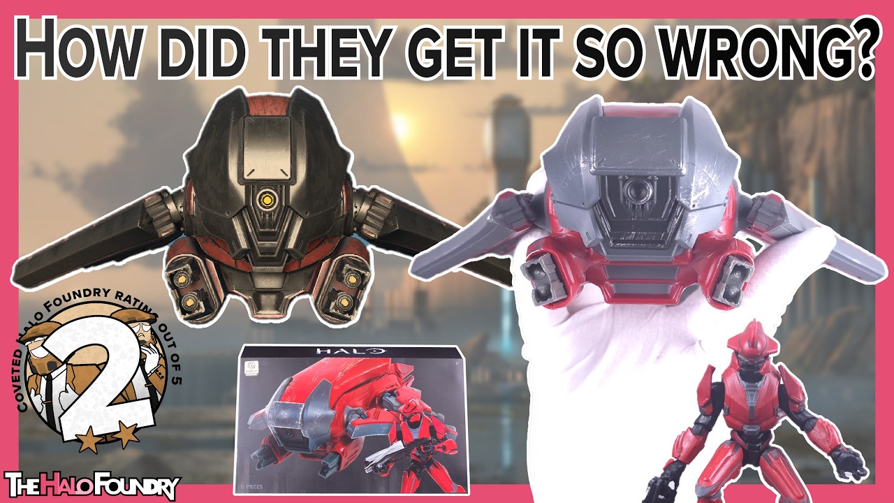 Jazwares Vault Banshee review & Elite Enforcer [Halo Infinite] #Halo # ...