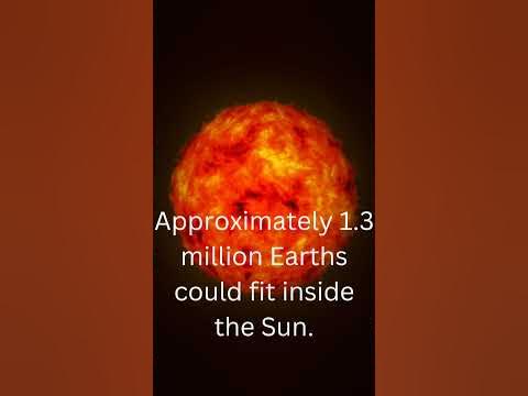 How many Earth's can fit inside the sun? - YouTube