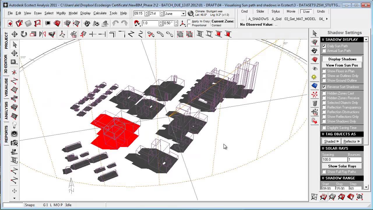 Sun and Shadow Studies in BIM - Workflow Overview - YouTube