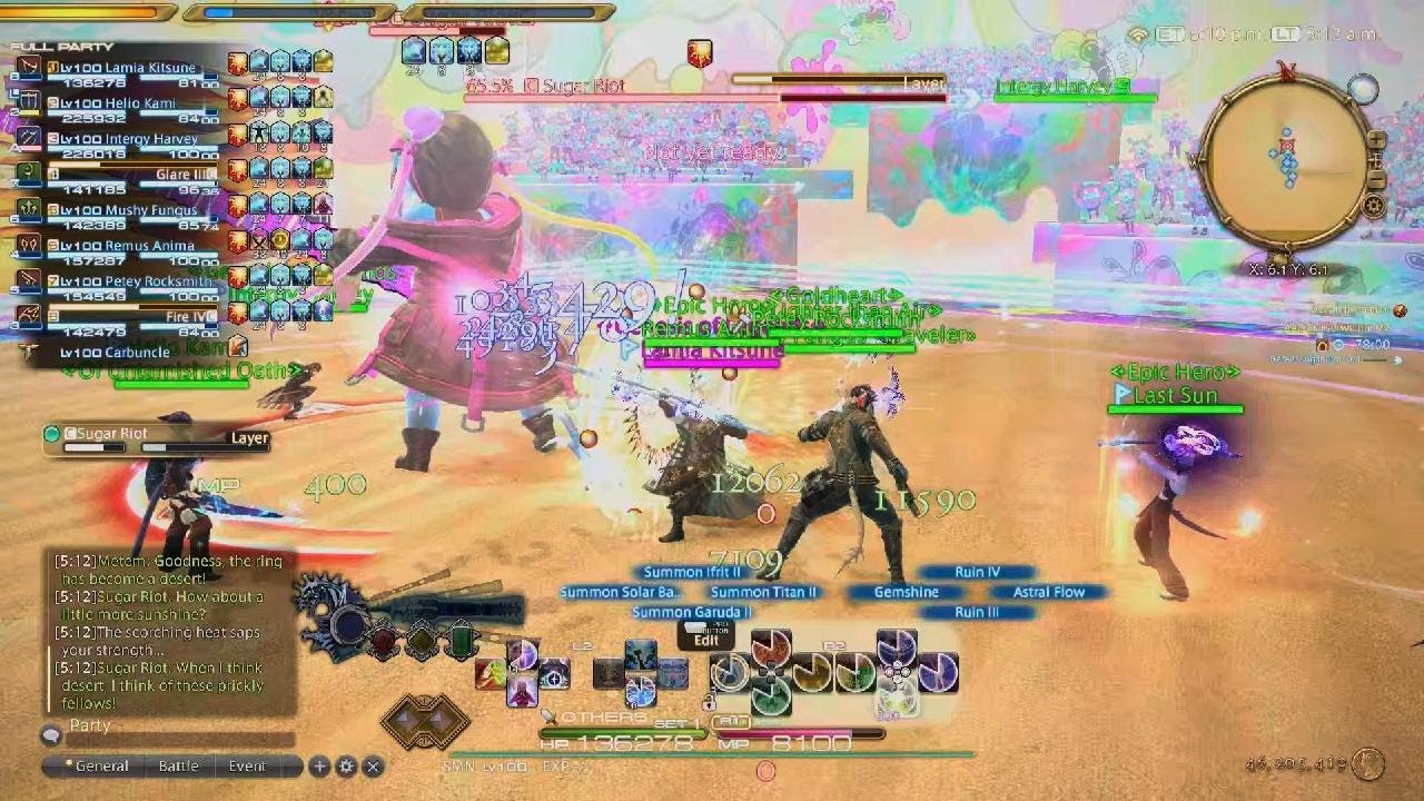 Sugar Riot theme "back to the drawing board" FFXIV Dawntrail OST - YouTube