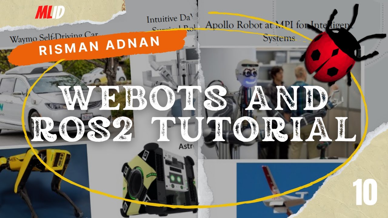 Autonomous Robot Ep. 10-Webots and ROS2 Tutorial by Haris Kasminto Aji ...