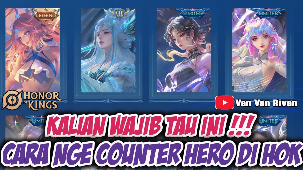 PELAJARI CARA COUNTER HERO DI HOK || KALIAN WAJIB NONTON INI ...