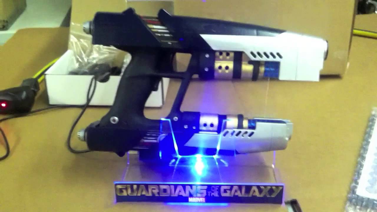 Hytechtoyz Guardians of the Galaxy Plasma Blaster Gun Instructions ...