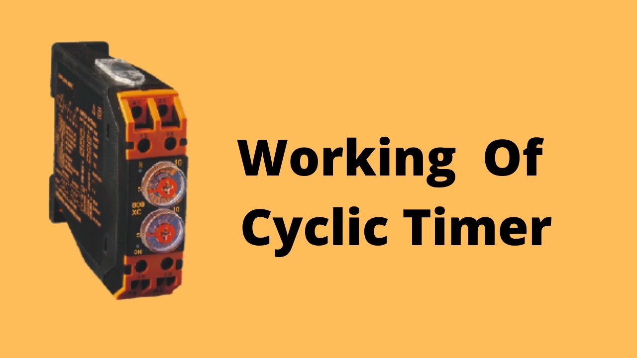Working of Cyclic Timer | Application of Cyclic Timer - YouTube
