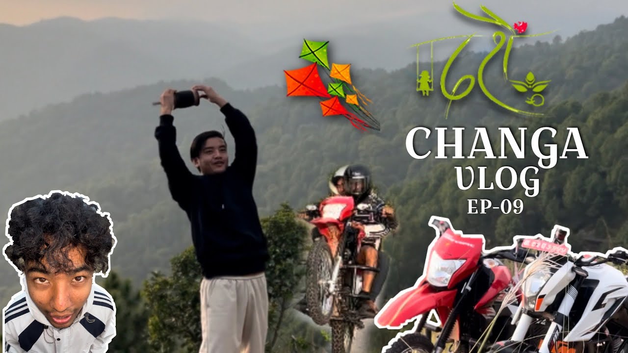 DASHAIN VLOG-02 | RIDE WITH HONDA XR 190L | MULKHARKA | CHANGA VLOG ...