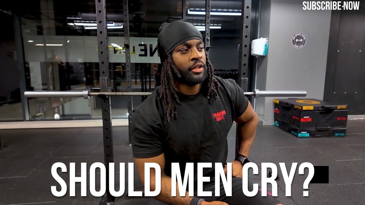 STRONG MEN CRY TOO? | LEG DAY - YouTube