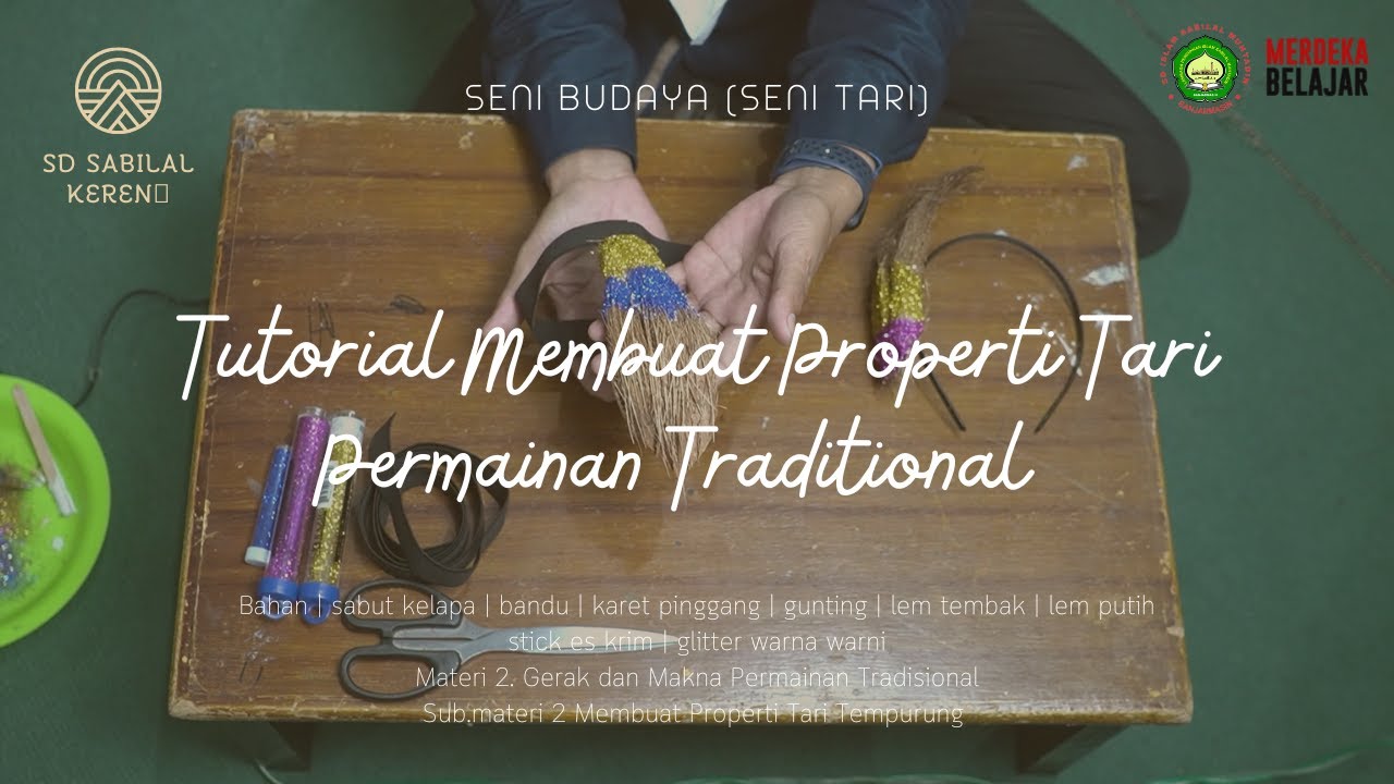 Tutorial Membuat Properti Tari PART II (MEMBUAT PROPERTI TARI TEMPURUNG ...