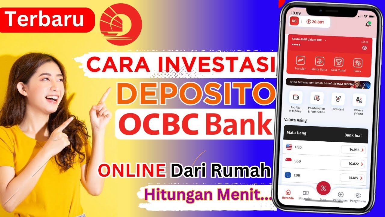 Cara Investasi Deposito di One Mobile OCBC - YouTube