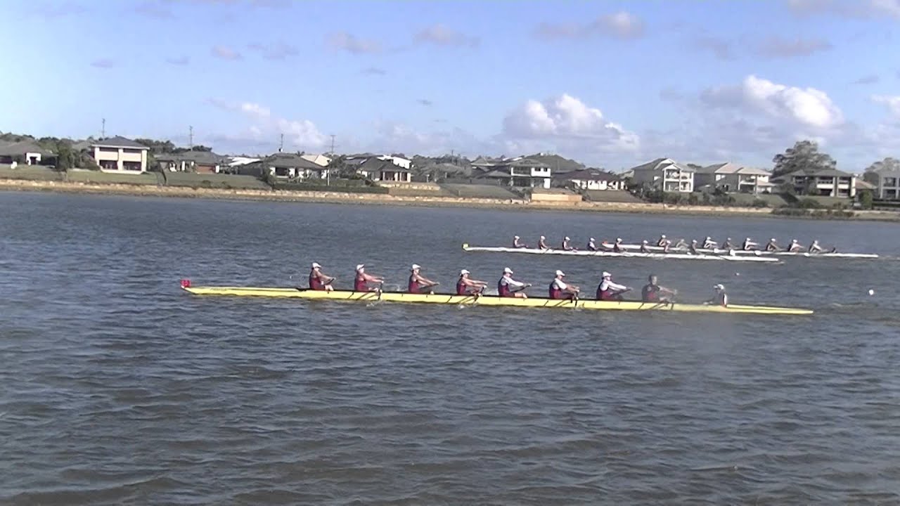 Brisbane and GPS Regatta March 2nd 2014 007 Winning E Mixed Eight - YouTube