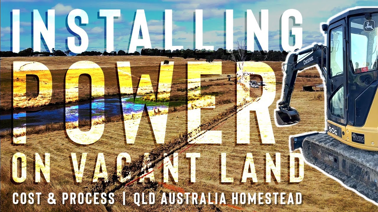 Process of Mains Power Installation on Vacant Land (Starting a ...