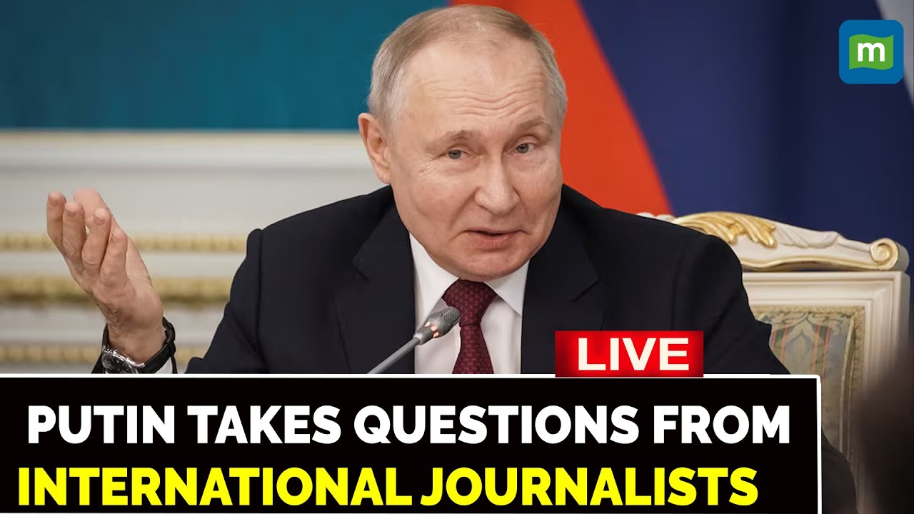 PUTIN LIVE: Putin takes questions from international journalists - YouTube