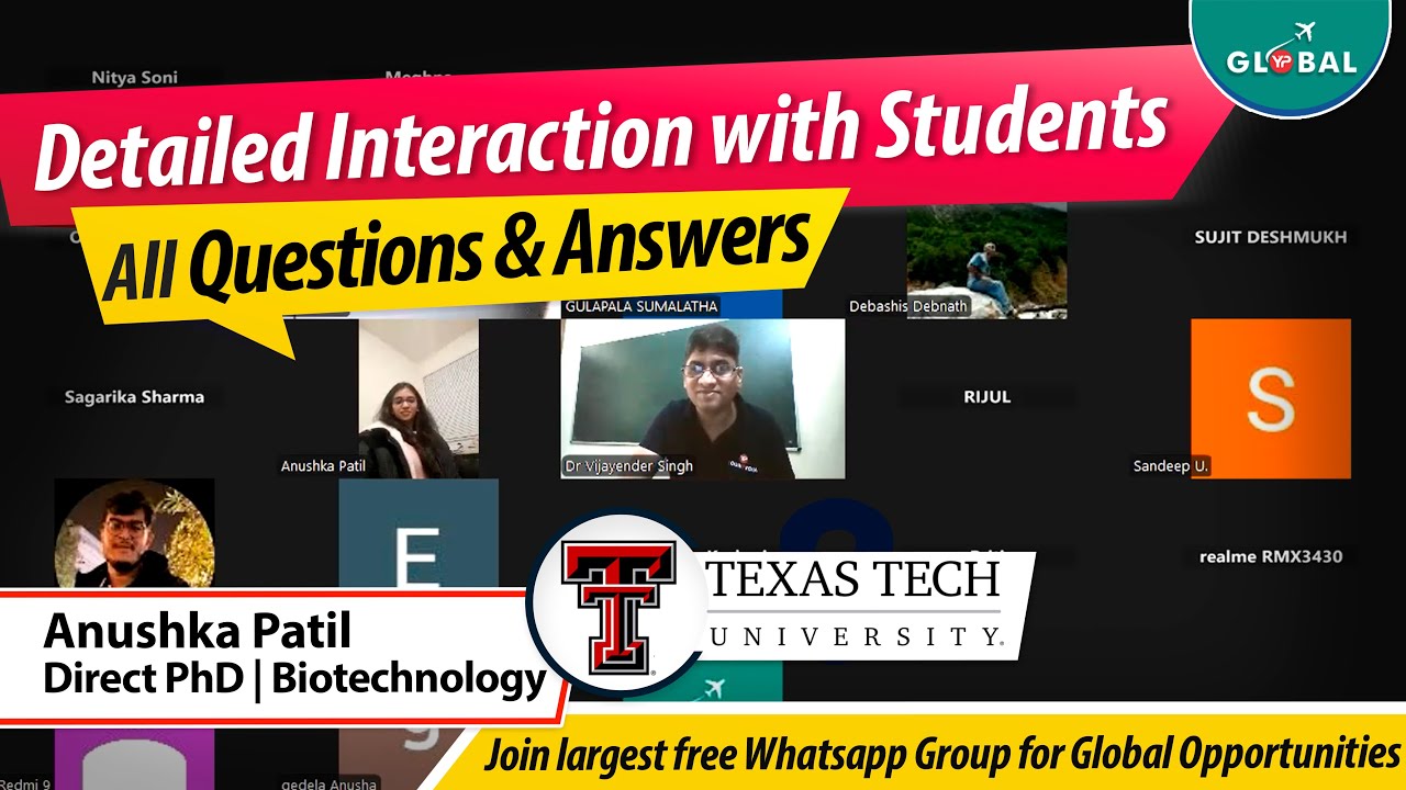 Important Interaction with Students | All Questions & Answers - YouTube