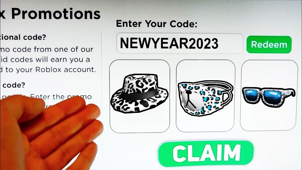 2023 5 NEW ROBLOX PROMO CODES All Free ROBUX Items In JANUARY EVENT 2023 5 NEW ROBLOX PROMO CODES All Free ROBUX Items In JANUARY EVENT
