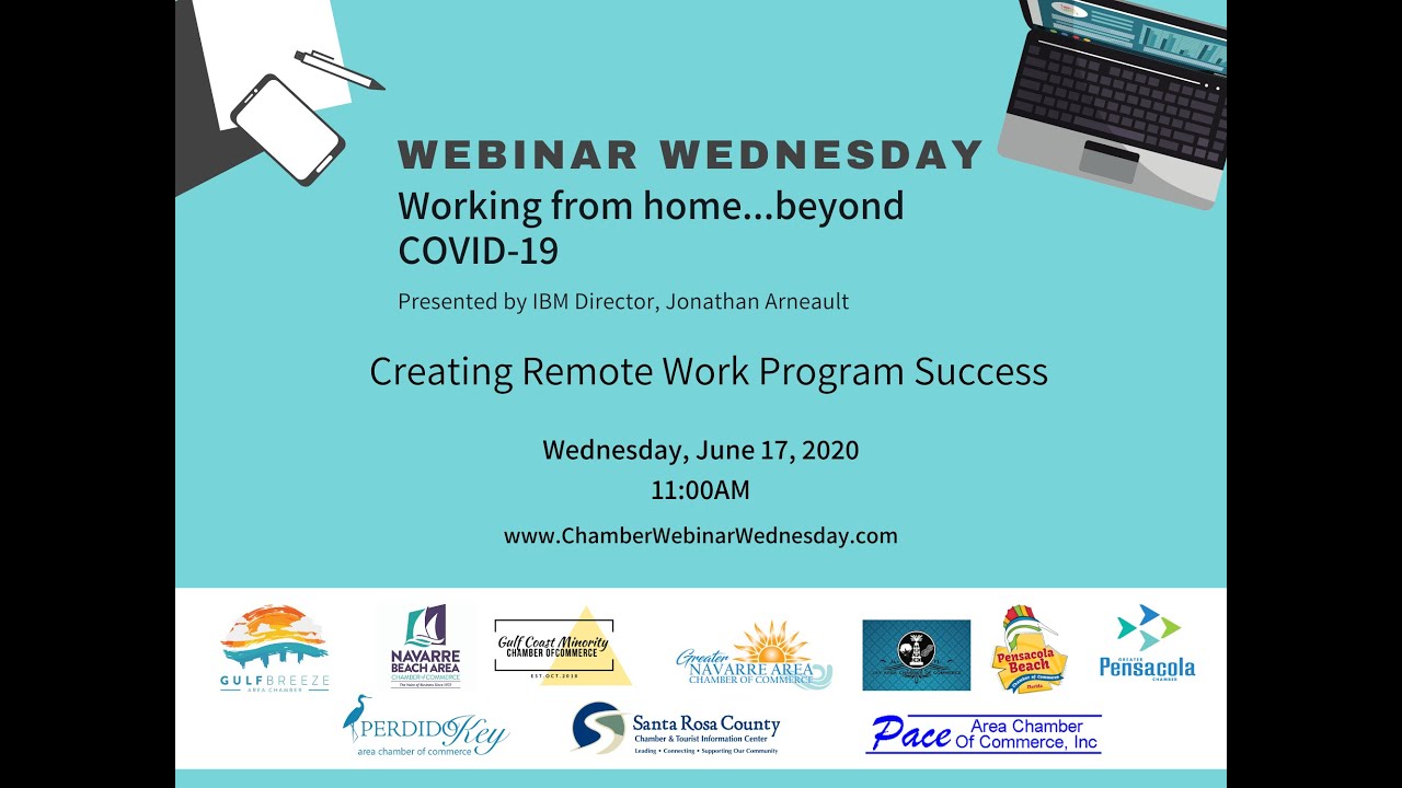 Chamber Webinar Wednesday: Working from home...beyond COVID-19 - YouTube